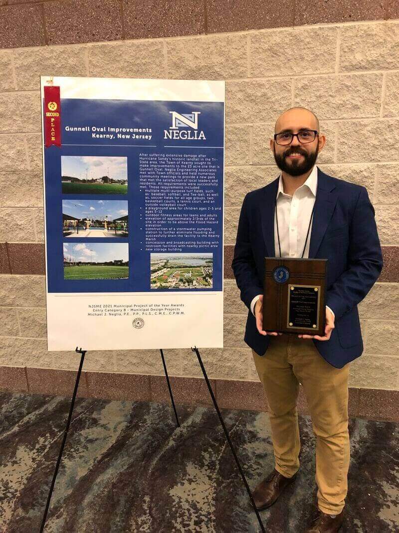 Neglia Honored with NJSME Award for Gunnell Oval in Kearny, NJ | Neglia ...